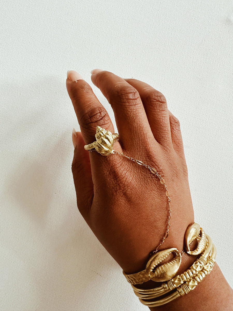 Divine Conch Shell Ring – Afrohemien.com