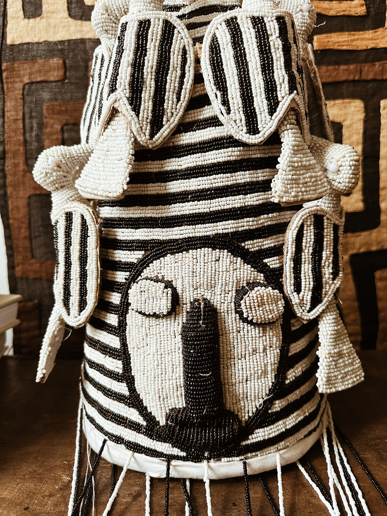 Vintage African Yoruba Oba Crown with Birds #1 – Afrohemien.com