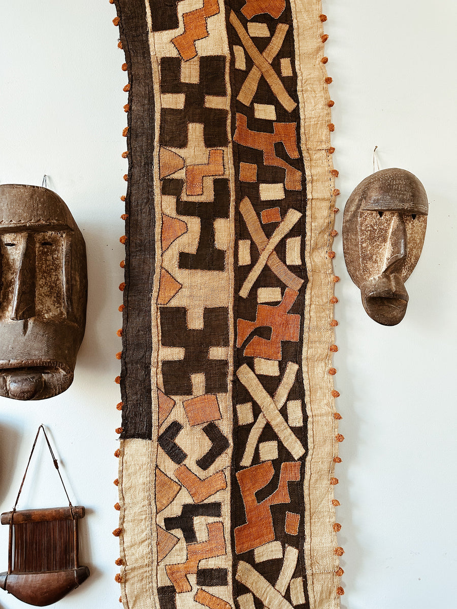 XL African Kuba Cloth #2 – Afrohemien.com