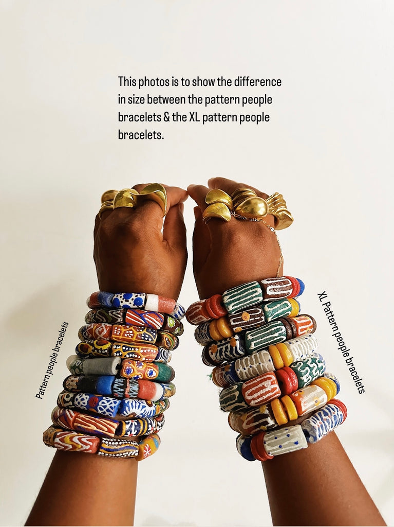 Extra Large Pattern People Bracelets – Afrohemien.com