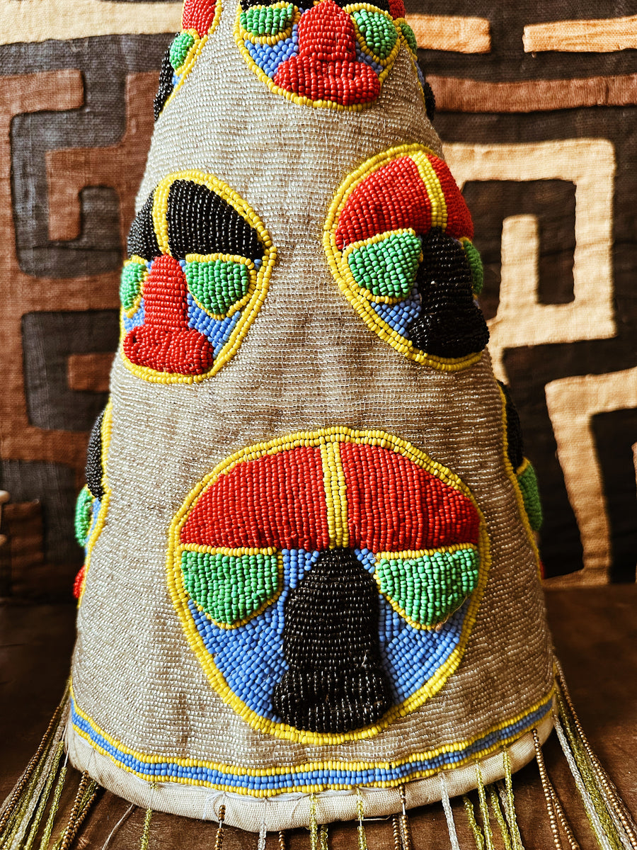 Vintage African Yoruba Oba Crown – Afrohemien.com
