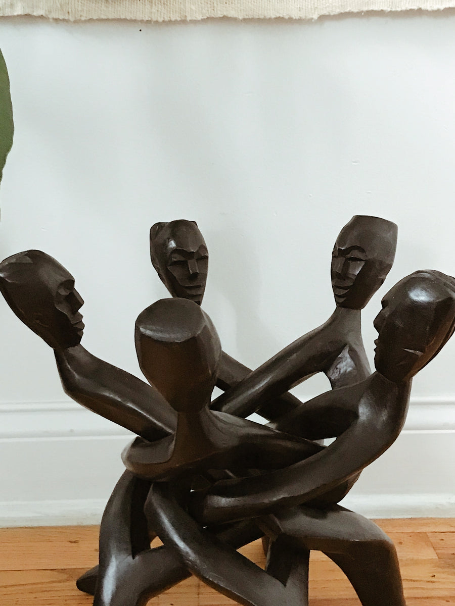 Five Headed African Unity Statue – Afrohemien.com