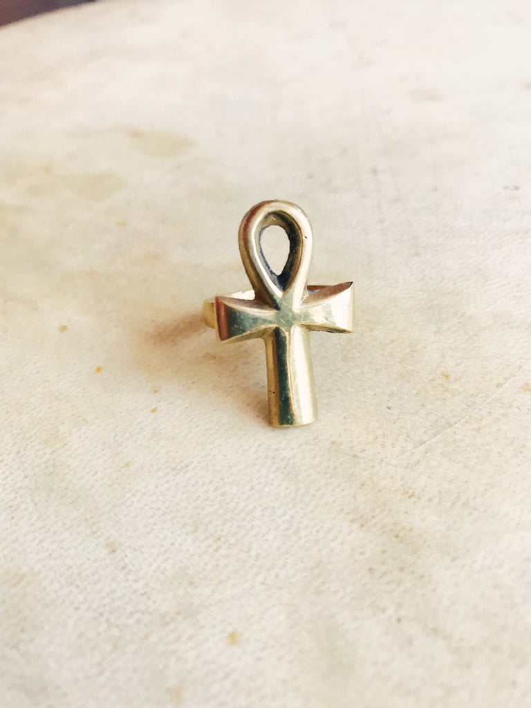Large Ankh Ring – Afrohemien.com